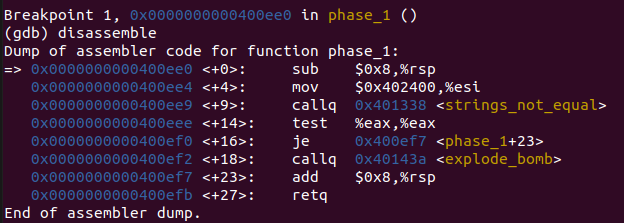 CSAPP bomblab - Je3ter's Blog