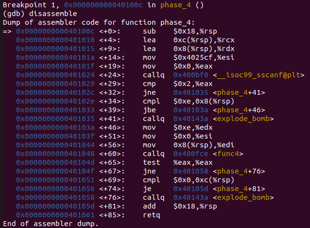 CSAPP bomblab - Je3ter's Blog
